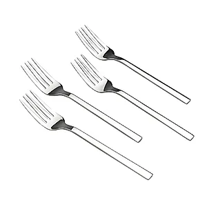 Doryh 12-Piece Stainless Steel Dessert Forks Set
