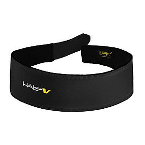 Halo Headband unisex adult Halo Headband velcro, BLACK, 1 SIZE US