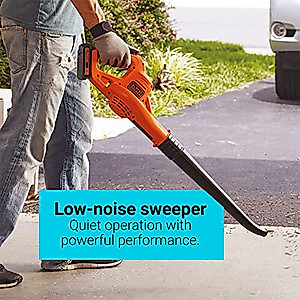 BLACK+DECKER 20V MAX* POWERCONNECT 10 in. 2in1 Cordless String Trimmer/Edger + Sweeper Combo Kit (LCC222)