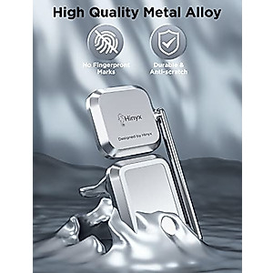 2-in-1 Foldable Magnetic Wireless Charger Stand with MagSafe Charging Station for iPhone 14 13 12 11/Pro/Pro Max/Plus/Mini/XS/XR/X/8, Samsung Phones, AirPods 3/Pro/2