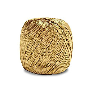 Encanto Yarn by Circulo – 100% Viscose (Pack of 1 Ball) – 3.52 oz, 140 yds – Light Worsted - Color 7577 Honey