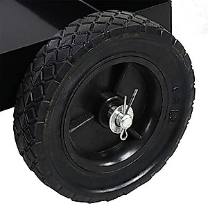 Welder Cart, Rolling Welding Cart with 2-Tier 4 Drawers Cabinet Wheels and Tank Storage for Welder and Plasma Cutter, 100 LB Capacity