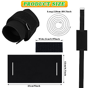 3 Set Floating Water Mat Straps with Pad Protectors, Floating Water Pad Straps Reusable Securing Straps for Storing Mats Up to 18 Feet Long or Shorter, Floating Mat Accessories, Storage Straps
