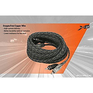 SCOSCHE X2R3 3ft Twisted Pair Audio Cable