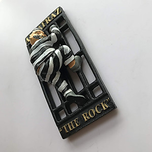 Alcatraz Island San Francisco USA Refrigerator Magnet 3D Travel Sticker Souvenirs Collection,Home & Kitchen Decoration USA Fridge Magnet from China