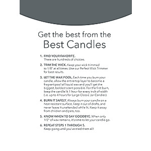 Yankee Candle White Christmas Scented, Classic 22oz Large Jar Single Wick Candle, Over 110 Hours of Burn Time