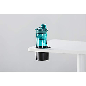 Safco Products 1944WH VUM Pneumatic Height-Adjustable Stand-Up Mobile Laptop Computer Workstation, Mobile Computer Cart, 22.875" D x 30.75" W x 48.25" H