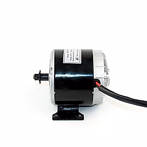 L-faster 24V36V 350W Motor Kit Electric Gokart Engine System with Gas Pedal Electric Child Bike Conversion Kit DIY Electric 4-Wheels Cart (24V350W Pedal kit)