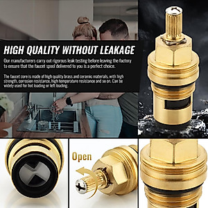 Kitchen Faucet Cartridge for Grohe 45882000 Cartridge Replacement Part, Hot Flow Left Side Installation Suitable for Shower Bathroom Faucet Stem Replacement (45882000 1pcs)