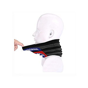 82nd Airborne Division Military Logo Unisex Bandanas Mouth Mask Face Masks Cover Neck Warmer For Dust Wind Sun Uv