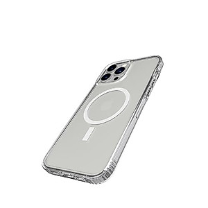 Tech21 Evo Clear Compatible with MagSafe Case for iPhone 13 Pro Max -Transparent Phone Case with 12ft Multi-Drop Protection