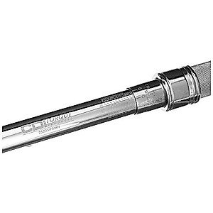 CDI 2503MFRMH Dual Scale Micrometer Adjustable Click Style Torque Wrench with Metal Handle - 1/2-Inch Drive - 30 to 250 ft. lbs. Torque Range