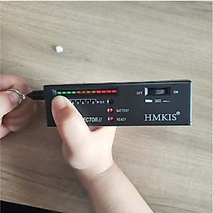 HMKIS Diamond Tester Pen Kit, Jewelry Diamond Tester＋USB 9V Rechargeable Battery＋ 60X Mini LED Magnifying, Diamond Selector for Novice