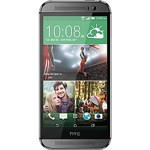 HTC One M8 Factory Unlocked Smartphone with 32 GB Memory, Nano-SIM support and 5.0-Inch Display US Warranty (Gunmetal Grey)