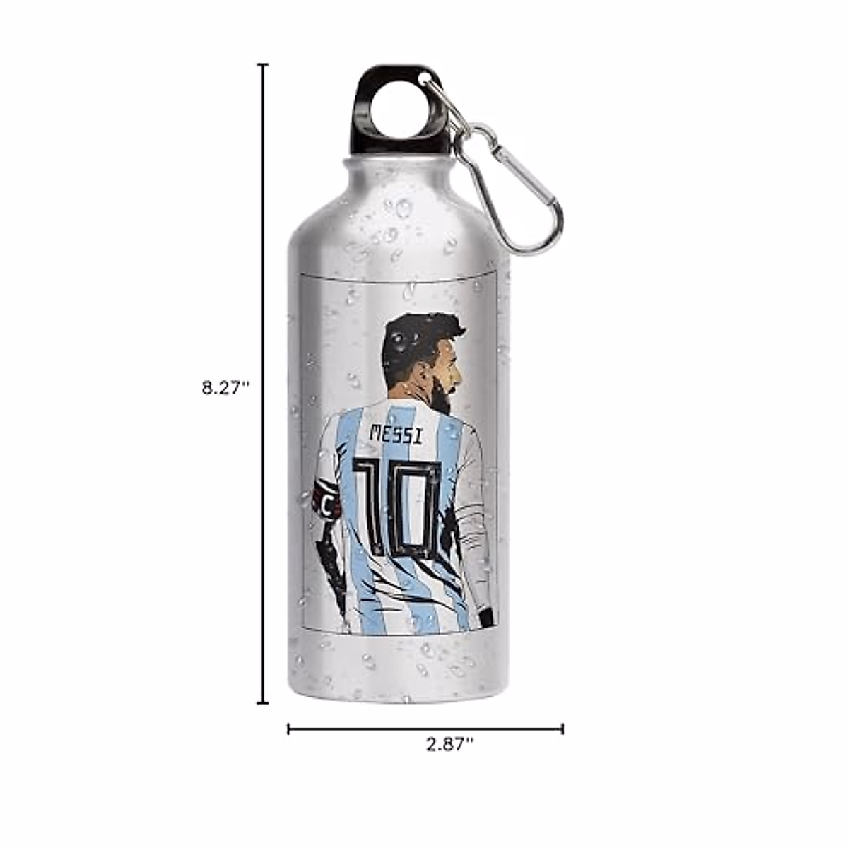 DM Enterprises Printed Aluminum Sipper Bottle 750ml | Water Bottles | Printed Sipper Bottles | Ideal Gift For Birthday Leak-Proof Designer Bottle For Travel (DB 01)