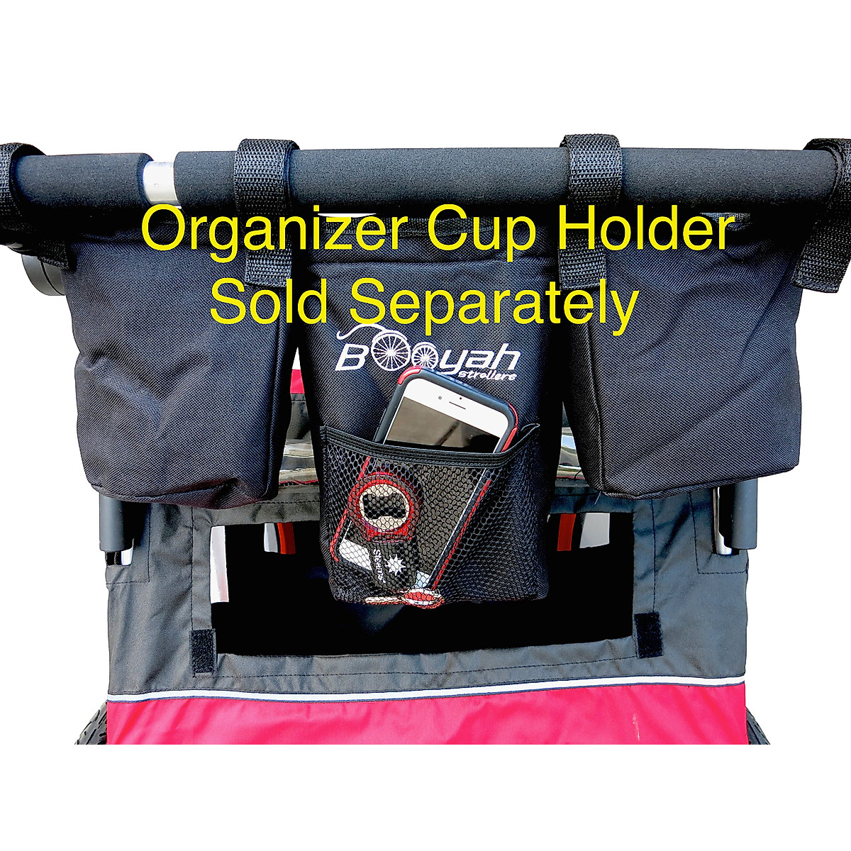 Booyah Strollers Double Child Baby Bike Bicycle Trailer, Jogger, Stroller with Suspension (Green)