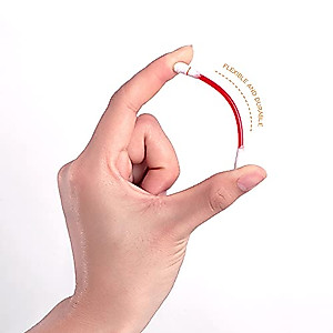 Sokgo 20Pcs Cotton Swab Tattoo Lipstick, Tattoo Lipstick Cotton Swab Lip Tint, Waterproof and Long Lasting Liquid Non-Stick Portable Lip Gloss