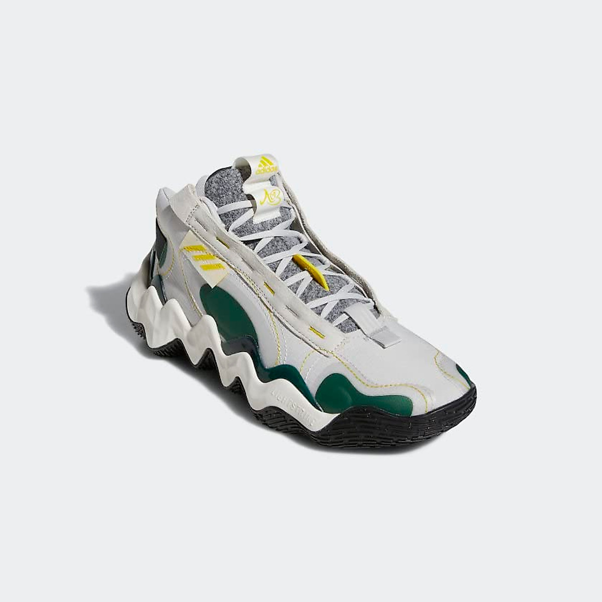 adidas Exhibit B Candace Parker Mid Basketball Shoes Women's, Grey, Size 9