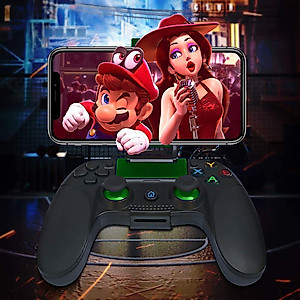 Mobile Game Controller,BestOff Wireless Controller Gamepad Compatible with iOS Android iPhone iPad Samsung Galaxy (does not support above ios 13.4)