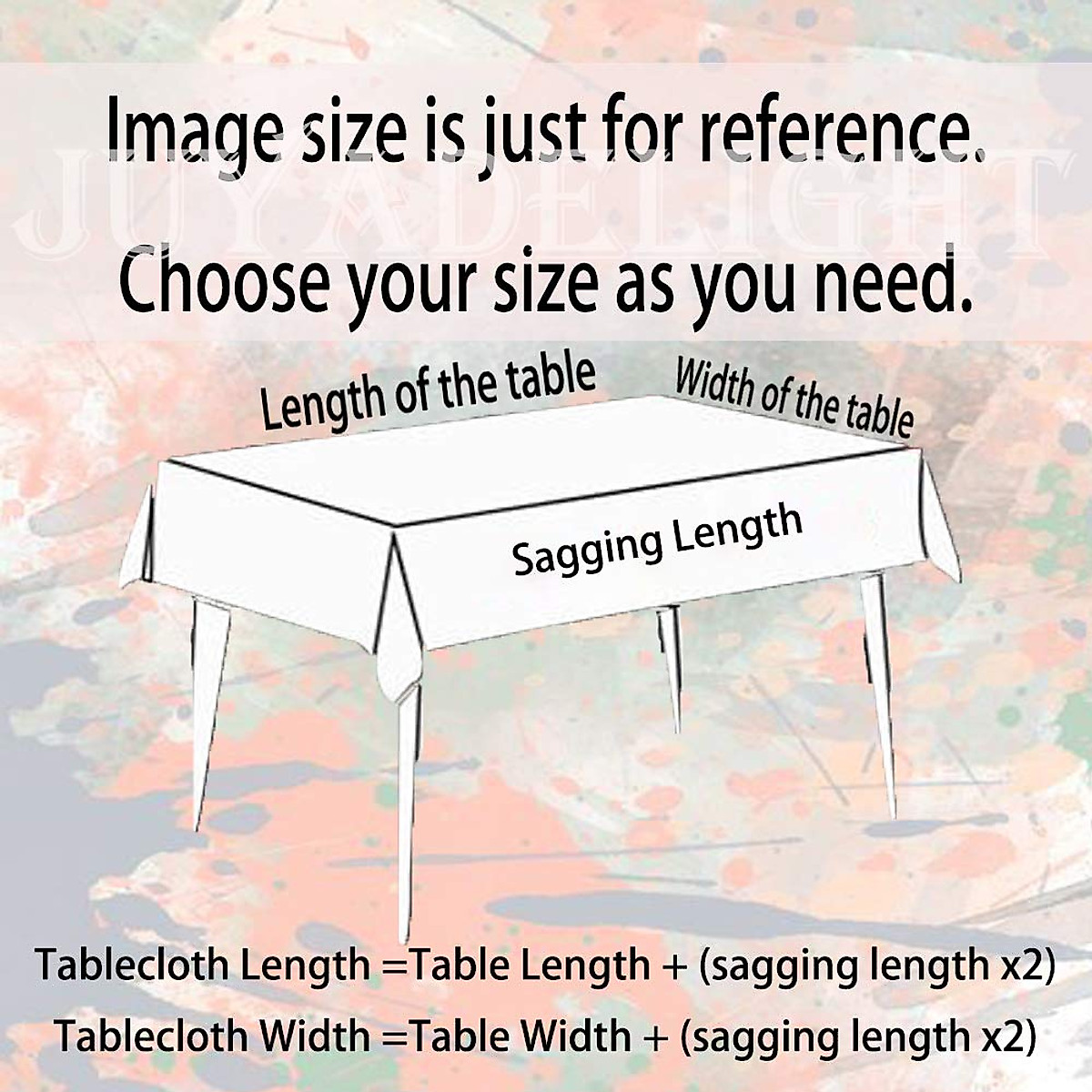 Juya Delight 50" x 80" Bright Gold Rectangle Sequin Tablecloth for Party Dinner Banquet Festival Wedding Anniversary Exhibition Dessert Table