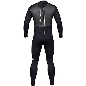 Hyperflex Access Men’s and Women’s Full Body 3mm Backzip Wetsuit - Warm 4-Way Stretch Neoprene - Adjustable Collar and Flat Lock Construction - High Performance 50+ UV SHIELD