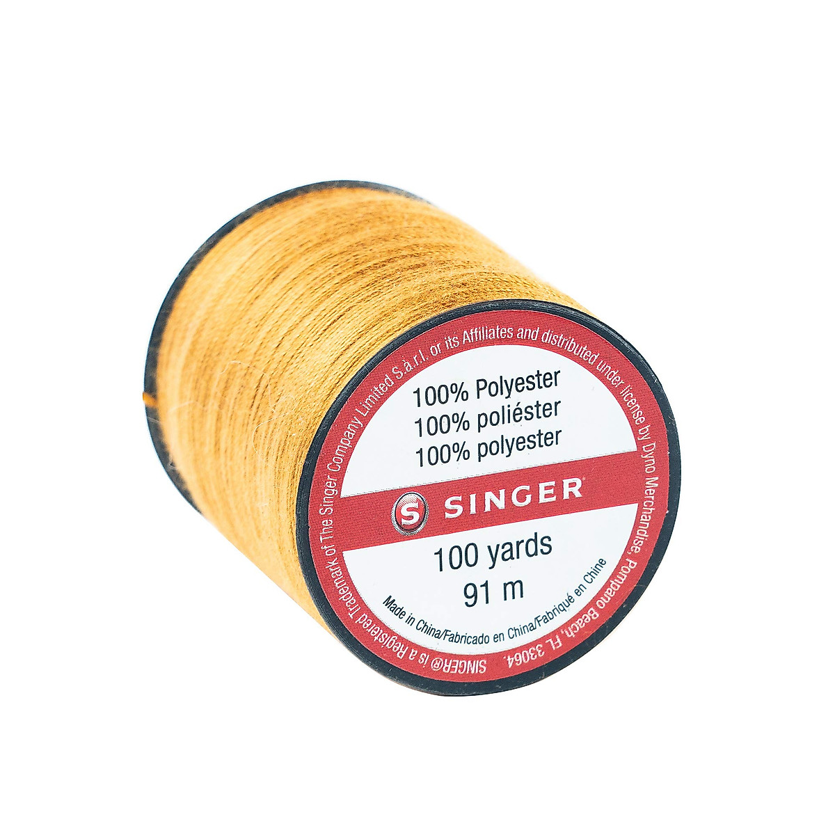 SINGER 67120 Blue Jean Thread, 100 Yards, Old Gold