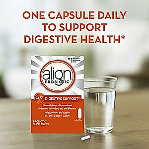 Align Probiotic, Probiotics for Women and Men, Daily Probiotic Supplement for Digestive Health*, #1 Recommended Probiotic by Doctors and Gastroenterologists‡, 42 Capsules