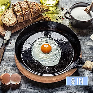 vboer Cork Trivets for Hot Dishes - 6, 9, 12 Inch Diameter, 0.6 Inch Extra Thick, Set of 3 -, Plant Coasters, Hot Pads for Kitchen Pots, Pans, Kettle, Round Placemats