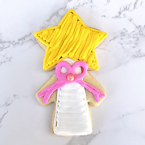 Magical Wand Cookie Cutter, 4" Made in USA by Ann Clark