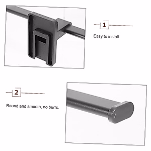 No Punch Towel Rack Hand Towel Racks for Bathroom Kitchen Towel Bar Clothes Hanger Stand Bathroom Towel Holder Without Drilling Kitchen Towel Rack Towel Rack for Kitchen Towel Rod