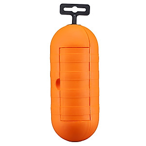 Masterplug SPTO-MS Splash-Proof Outdoor and Indoor Plug and Socket Cover, 21 x 8.5 cm, Orange