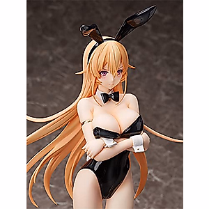 FREEing Food Wars! Shokugeki no Soma: Erina Nakiri(Bare Leg Bunny Ver.) 1:4 Scale PVC Figure,Multicolor