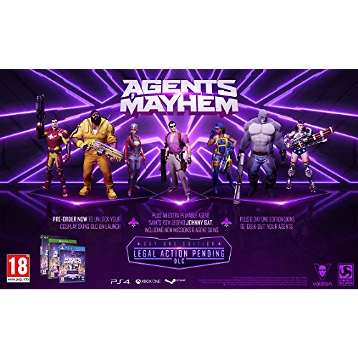 Agents of Mayhem: Day One Edition (PS4)
