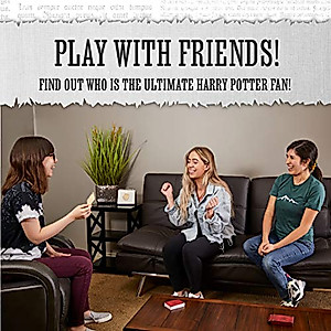 Paladone Hogwarts Trivia, 200 Harry Potter Questions, Officially Licensed, Black