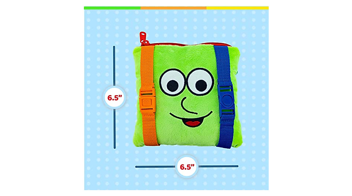 Buckle Toys Buster Square - Learning Toy for Toddlers | Develop Skills