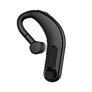 Gaweb Earphones, 1Pc M21 Wireless Earbud Hanging Ear Multifunctional Bluetooth 5.0 HiFi Stable Sports Headphone for Office - Black