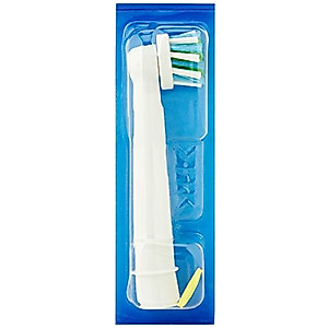 Oral-B CrossAction Replacement Toothbrush Heads, White,(Pack of 4)