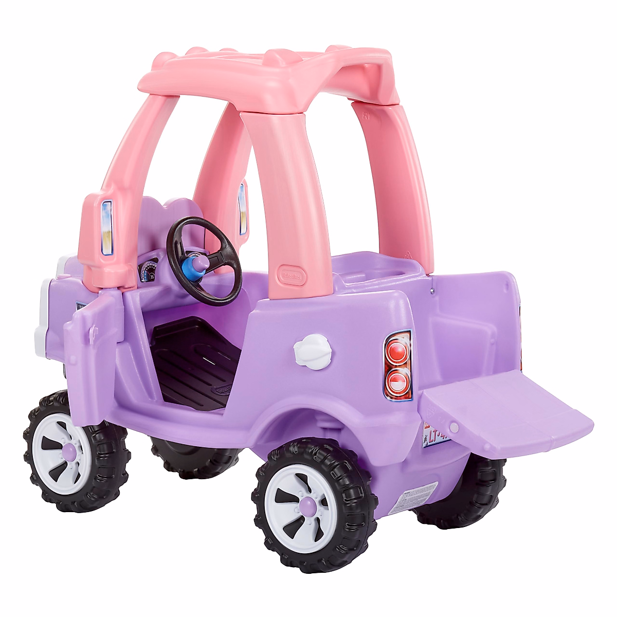 Little Tikes Princess Cozy Truck Ride-On, Pink Truck, 90cm x 45cm x 89cm
