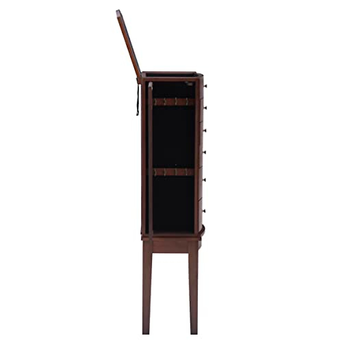 Powell Merlot Jewelry Armoire,