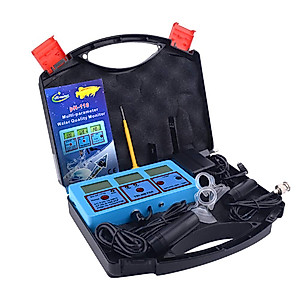 YIFAN Water Quality Tester, 6 in1 Multi-Parameter Water Testing Meter Digital LCD Multi-Function Water Quality Monitor pH/ORP/EC/CF/TDS(PPM) / Temp Analyzer