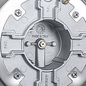 Empava 30 in. Gas Stove Cooktop 5 Italy Sabaf Sealed Burners NG/LPG Convertible in Black Tempered Glass, 30 Inch