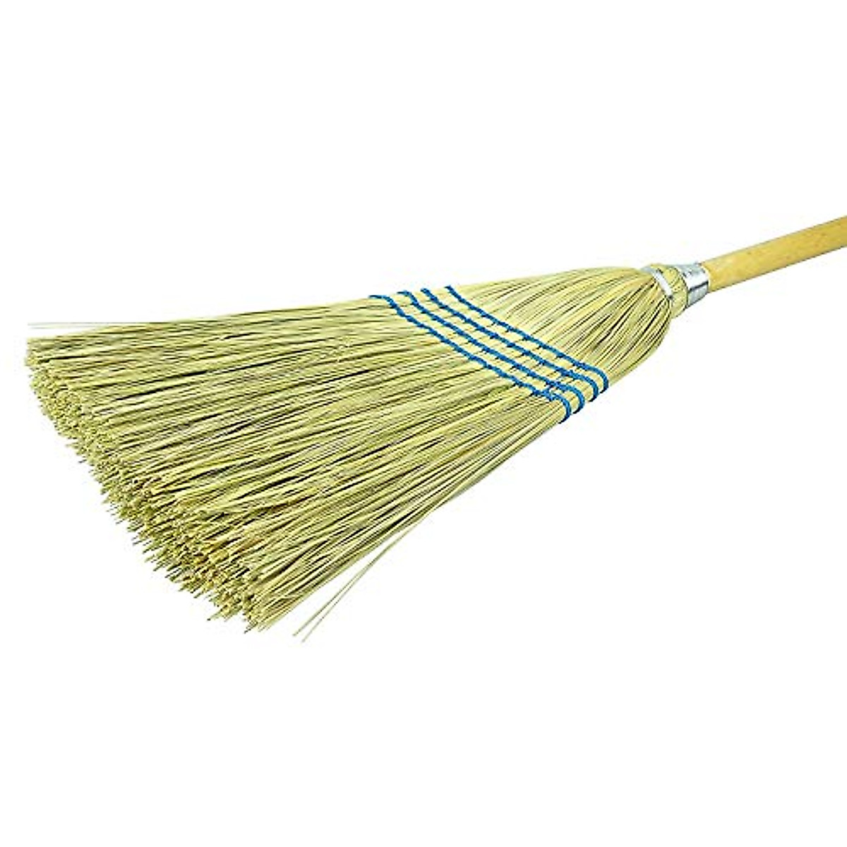 Weiler 44547 Household Upright Broom, Corn & Fiber Fill, 54" Overall Length (Pack of 12)