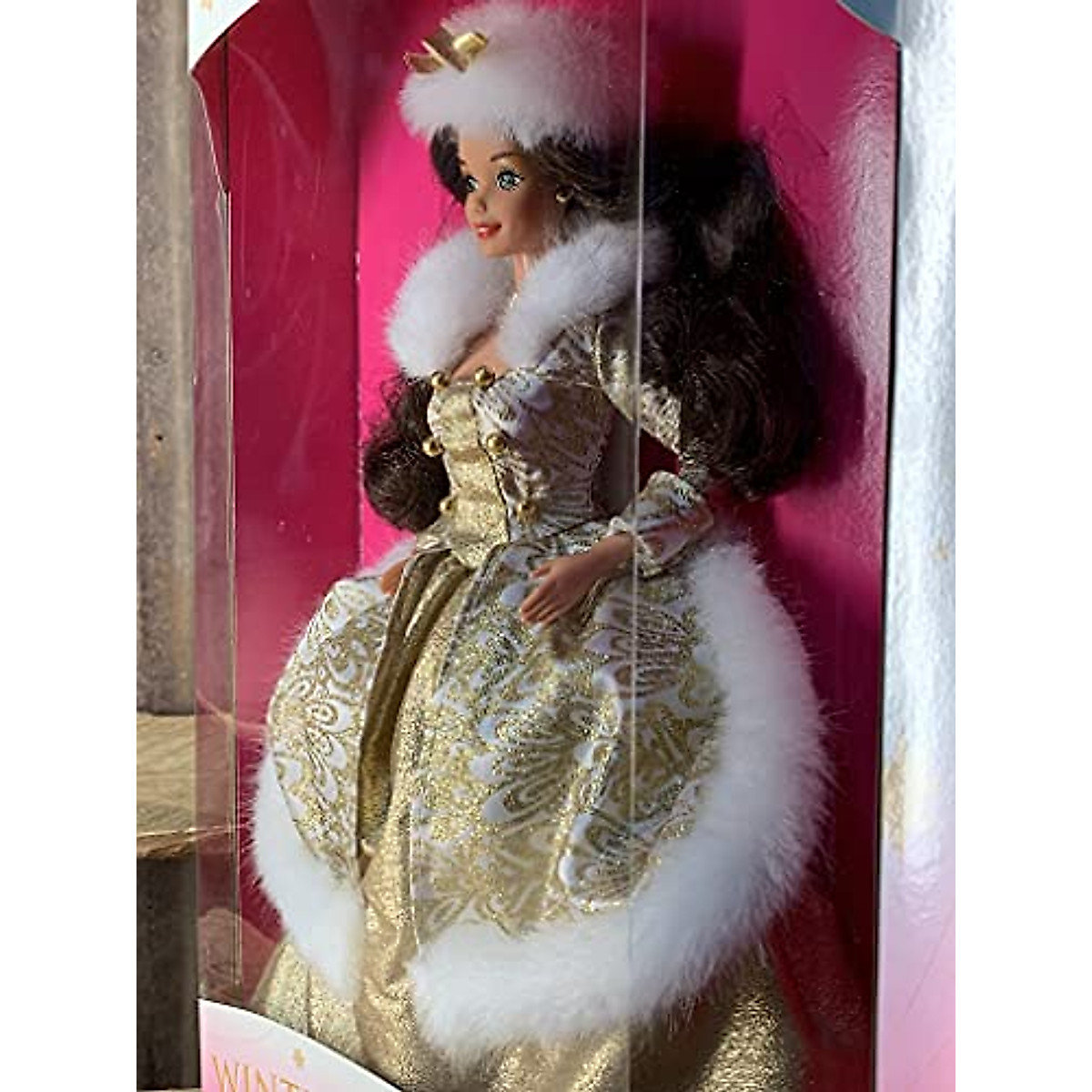 Winter Fantasy Barbie Brunette Sam's Club Exclusive Mattel #15530 1995