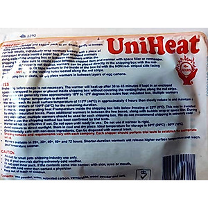 Uniheat Shipping Warmers 40 Hour - 4 Pack + Bonus! One Free 20 Hour Heat Pack!
