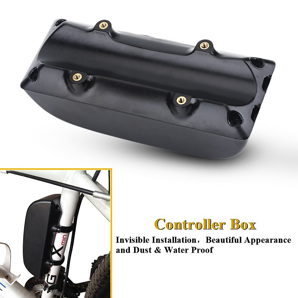 Controller Box, Lithium Battery Controller Box Case Kit for E-bike Electric Bicycles Mountain Bikes