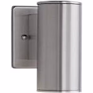 Home Decorators Collection Brushed Nickel Outdoor LED Sconce