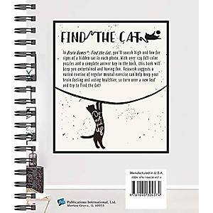 Brain Games - Find the Cat: Track Down Cute Cats and Adorable Kittens in 129 Pictures (Volume 1) (Brain Games - Picture Puzzles)