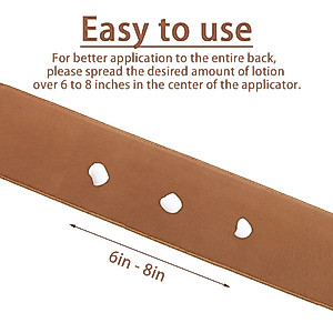 GAIYAH Self Tanner Back Applicator - Back Lotion Applicators Tanning Mitt For Back Applicator For Lotion Self Tanning Back Applicator Back Tanning Applicator Self Tan Back Applicator