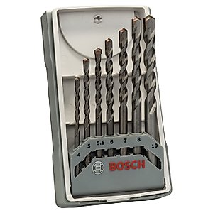 Bosch 2607017083 7 Piece Concrete -Set "CYL-3" Long Length Drill Bits