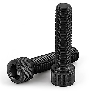 M3 x 10mm Socket Head Cap Screws, Grade 12.9 Alloy Steel Black Oxide, Allen Socket Drive, Machine Thread, Quantity 100
